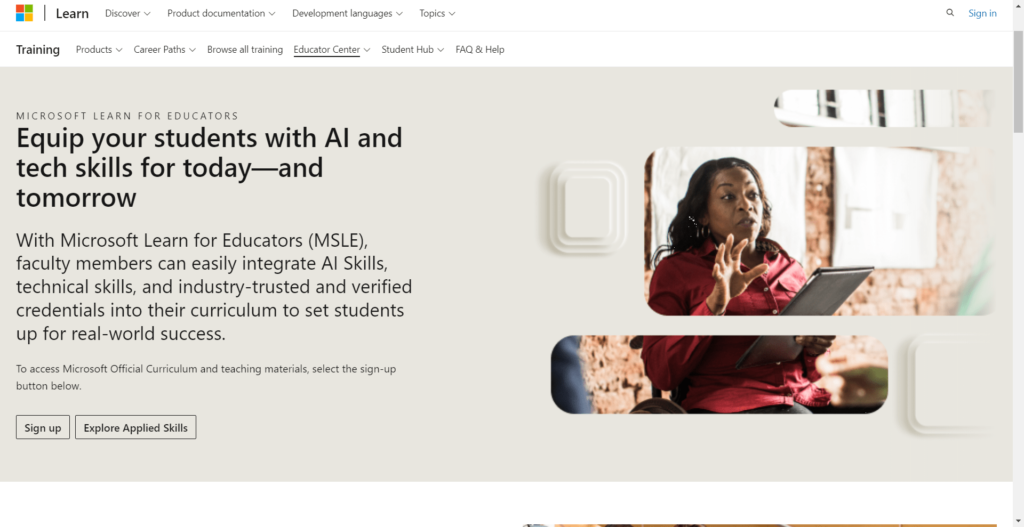 Microsoft free courses with certificate for students - Edu